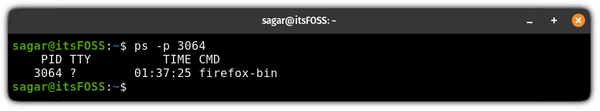 ps Command Examples - 2threads